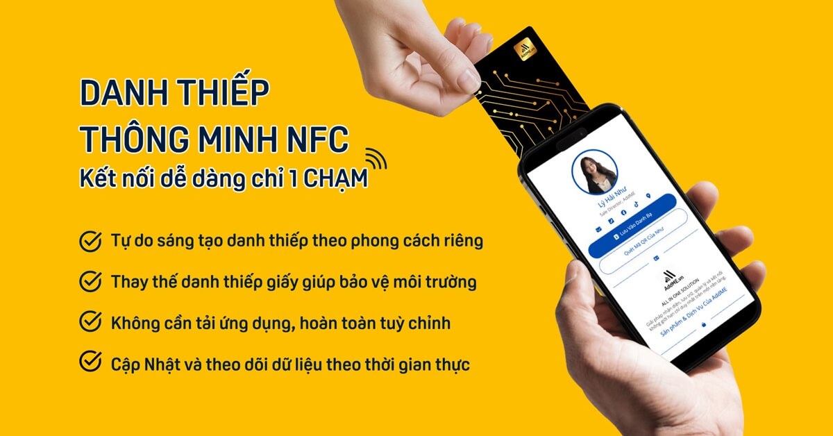 AddME.vn | Danh thiếp thông minh tất cả trong một